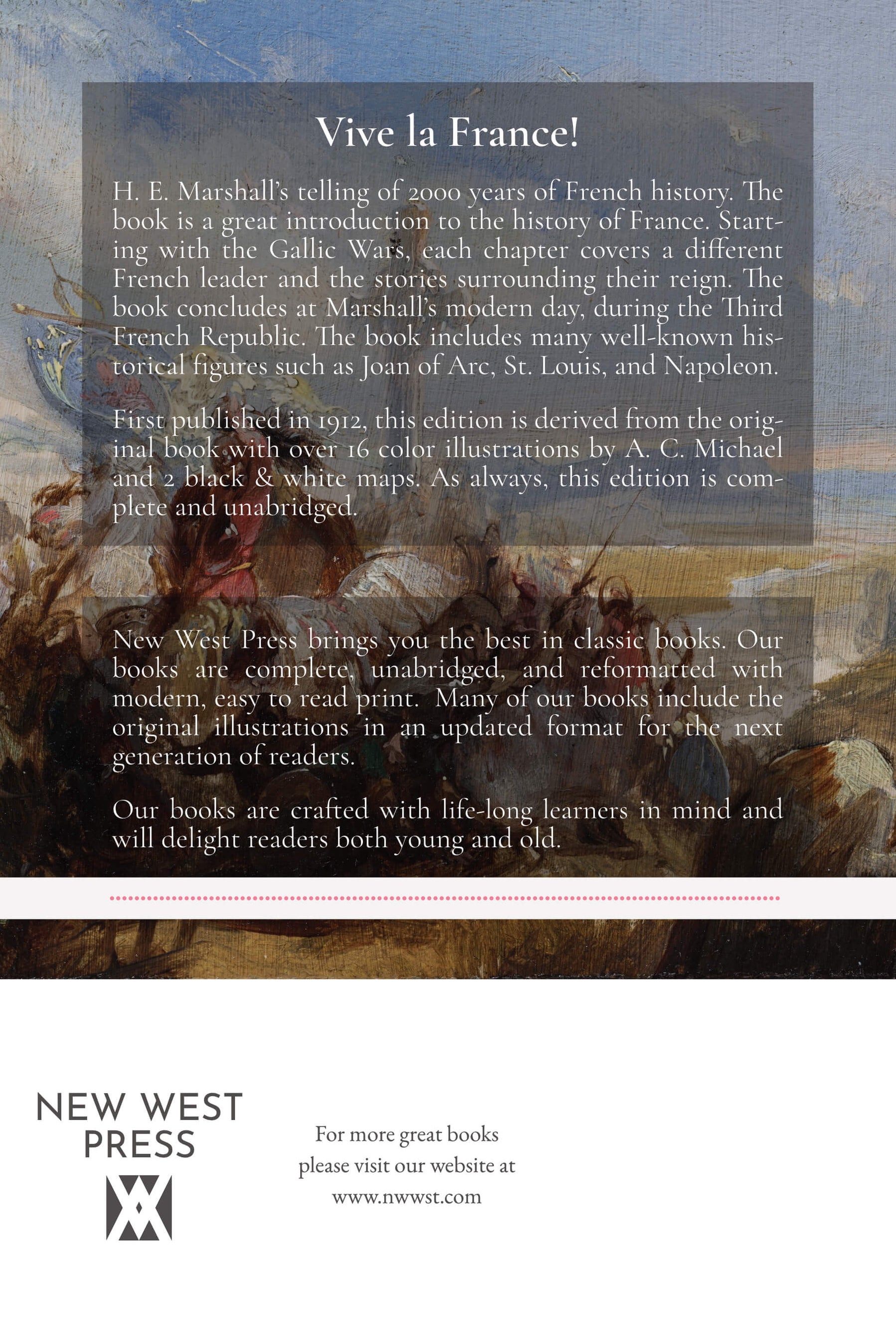 A History of France - H. E. Marshall — New West Press