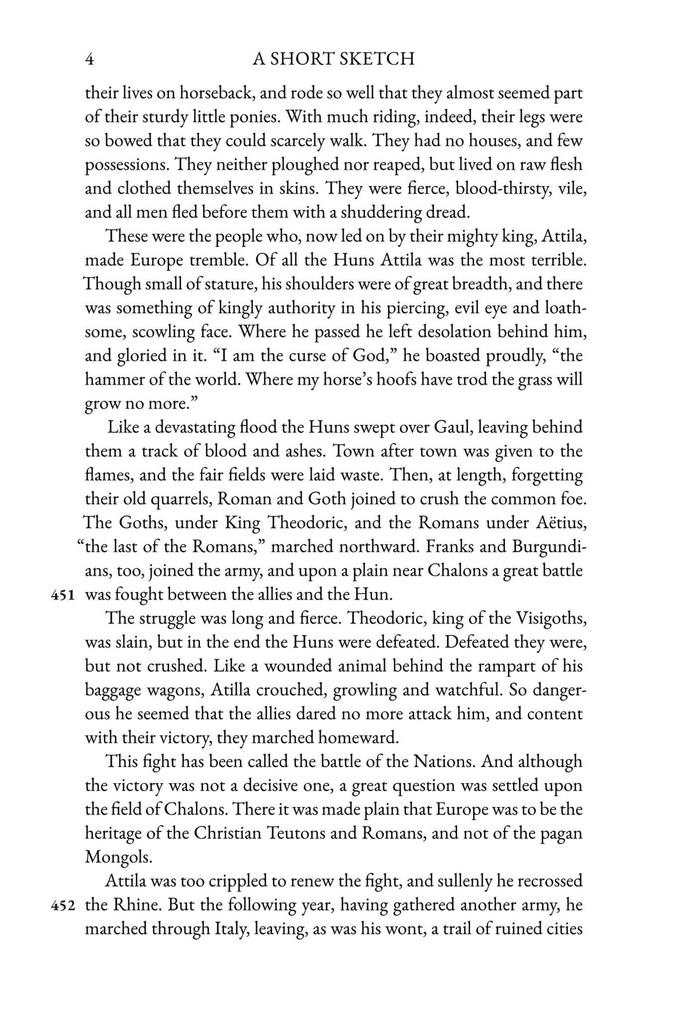 A Short Sketch of European History - H. E. Marshall — New West Press