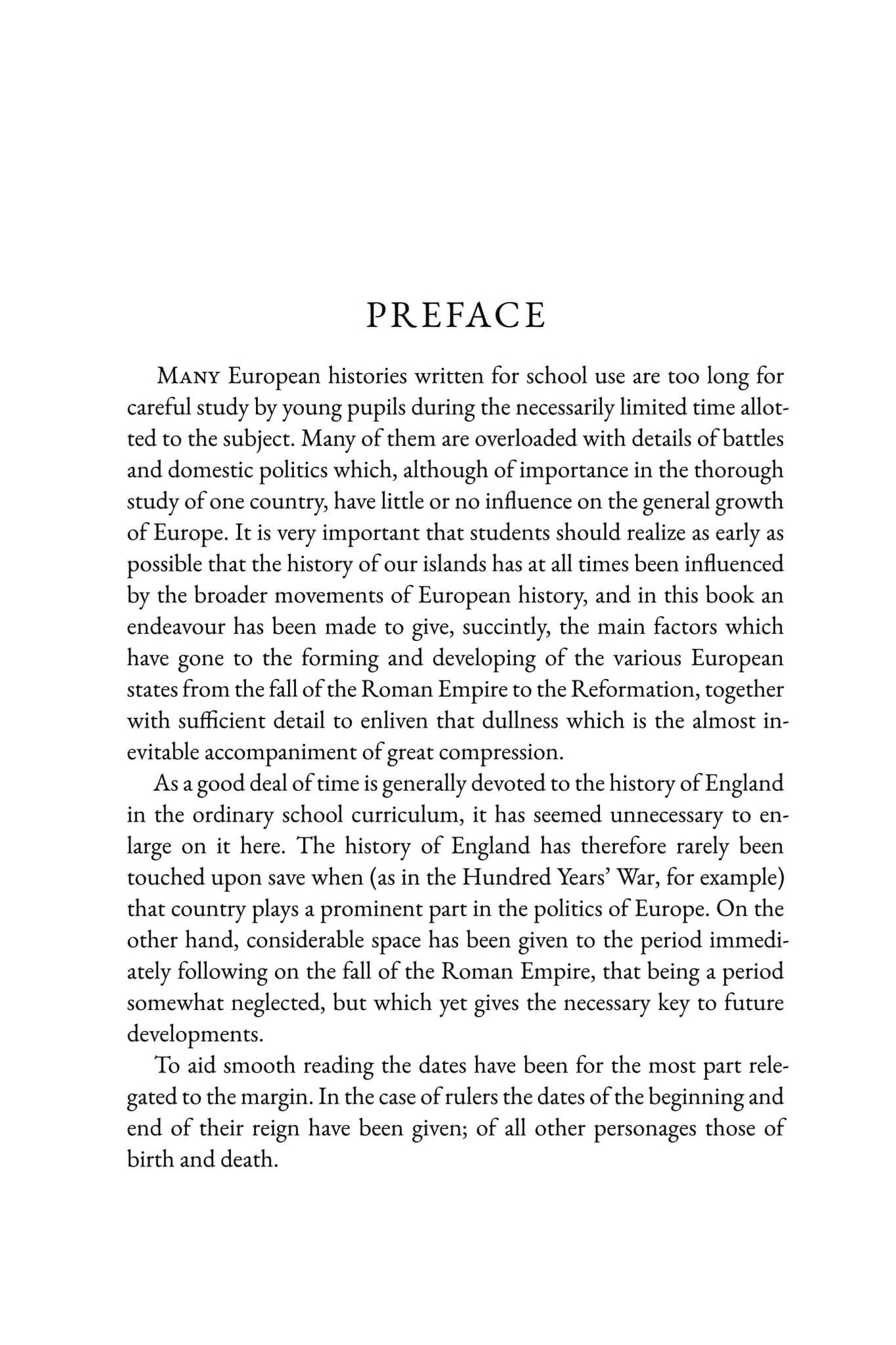 A Short Sketch of European History - H. E. Marshall — New West Press