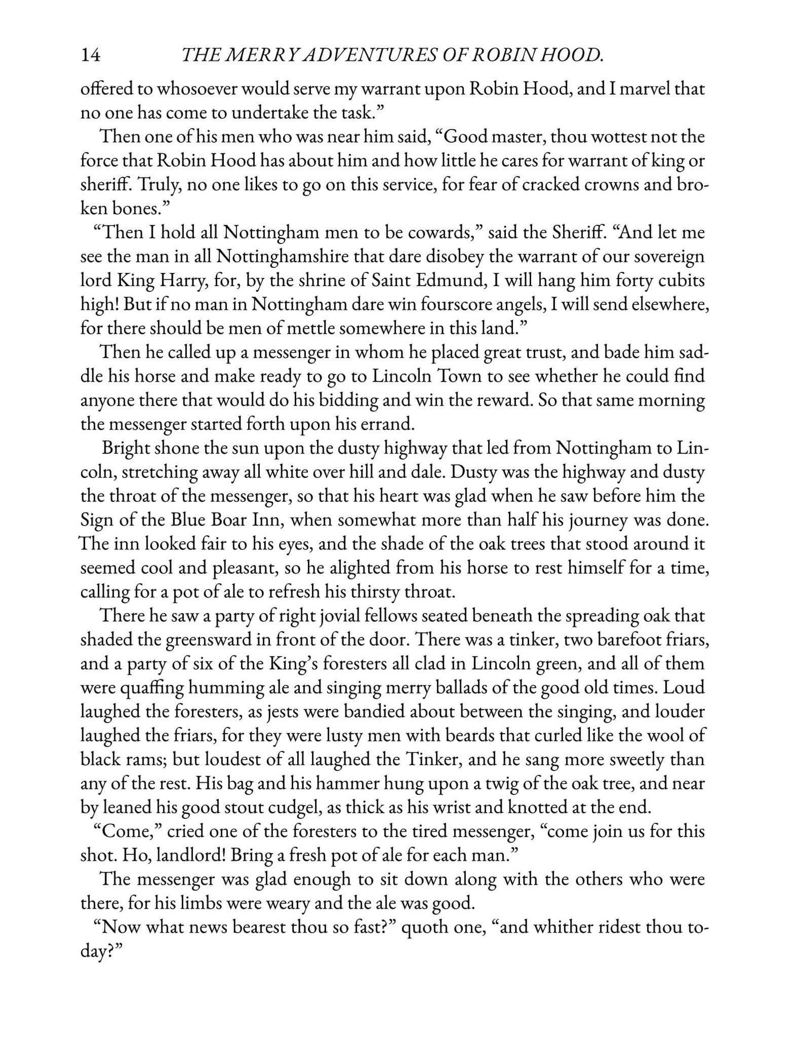 The Merry Adventures of Robin Hood - Howard Pyle — New West Press